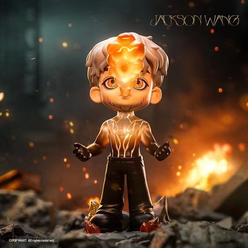 P POPMART POPMART King Garmey Keman Series รูปอินเทรนด์ชื่อร่วม Mystery ...