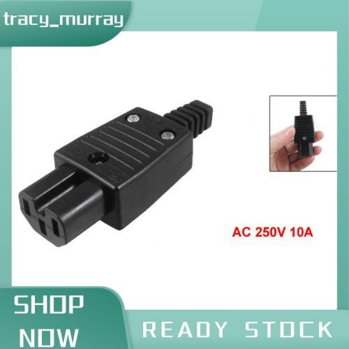 tracy_murray สีดํา IEC320 C15 หญิง Outlet Socket Power Adapter ...