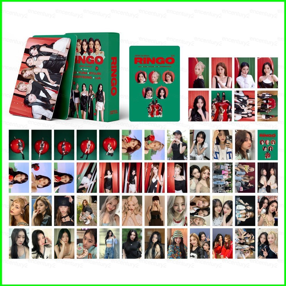 Yu 55 ชิ้น/เซ็ต ITZY Yeji อัลบั้ม RINGO การ์ดรูปถ่าย LOMO การ์ด ...