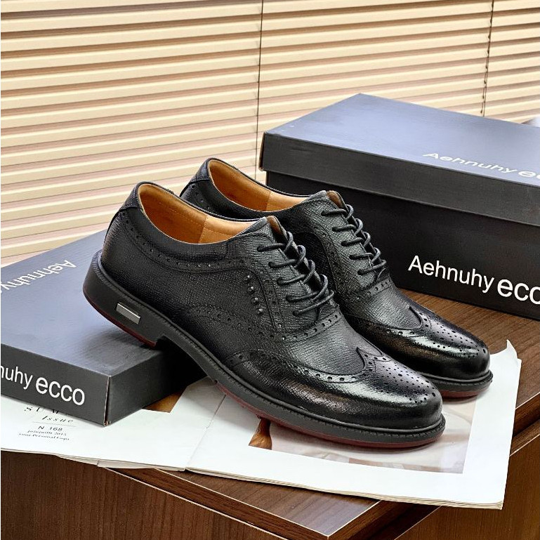 รองเท้ากอล์ฟผู้ชาย Ecco รุ่นคลาสสิกกันน้ำแบบไฮบริด 141514 HLAP ...