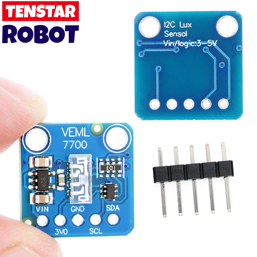 Tenstar VEML7700 Ambient Light Sensor โมดูล 120k Lux Light วัดเซนเซอร์บอร์ด 3.3V 5V I2C IIC อิน ...