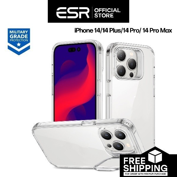 Esr ขาตั้งกล้องคลาสสิก ฮาร์ดพีซี ด้านหลัง กรอบ TPU นิ่ม สําหรับ iP13 ...