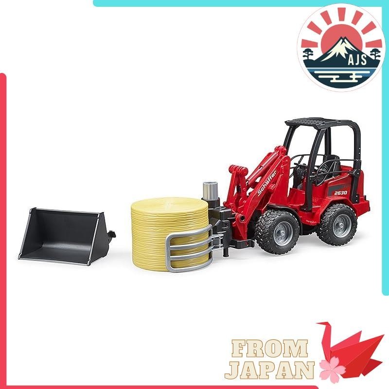 BRUDER Schaffer compact loader & bale gripper (with straw) | Shopee ...
