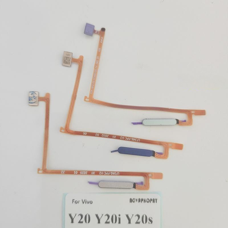 ใหม่เครื่องสแกนลายนิ้วมือสําหรับvivo Y20 Y20S G Y20i y12s y12aปุ่มบ้าน ...