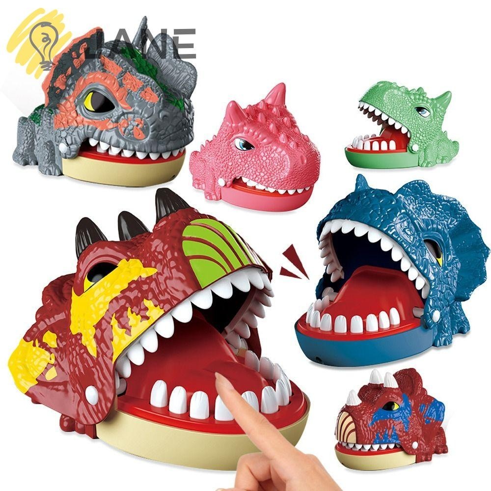Jane Bite Finger Toys, พลาสติกสีสุ ่ มกัดมือ Toy, Mini ไดโนเสาร ์ ไดโนเ ...