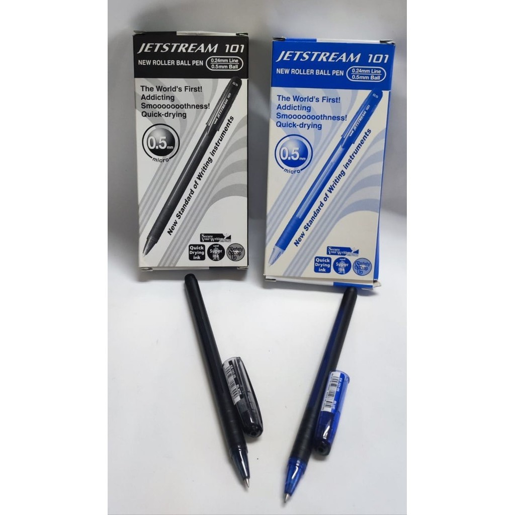 (12ชิ้น/กล่อง) Uni JetStream 101 Roller Ball Pen - ( 0.5MM /0.7MM ...