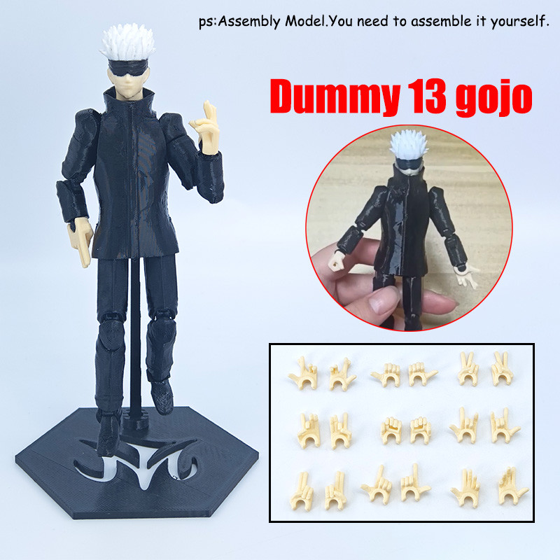 Dummy 13 Action Figure Gojo Jujutsu Kaisen T13 Gojo Satoru เคลื่อนย้ายได้ประกอบรุ่น | Shopee ...