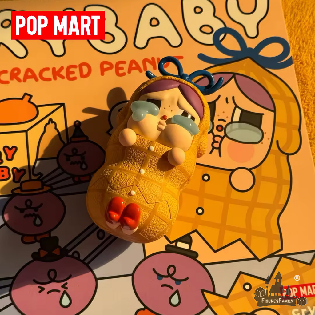 [ของแท้] CRYBABY Cry me Agalaxy และถั่วลิสงแตกและน้ําตาจระเข้รูปตุ๊กตา ...