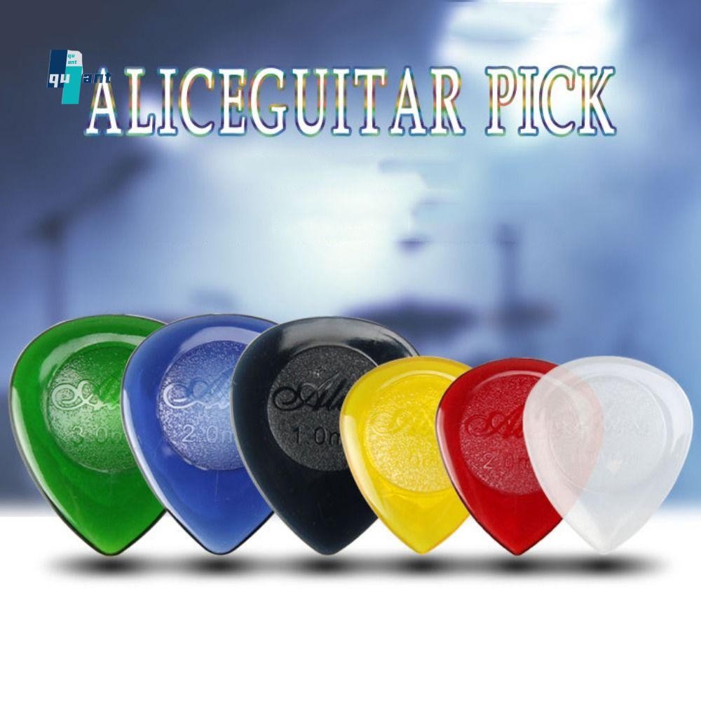 Quantumsky 10 ชิ้น ปิ๊กกีตาร์, สีสุ่ม ABS กีตาร์ Picks, กีตาร์ความเร็ว Picks ผสม Plectrums ความ ...