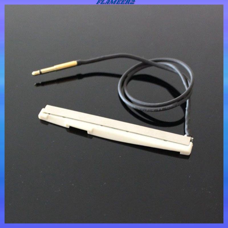 [Flameer2] Piezo Folk Guitar Pickup Stick High Output Low Noise พร้อมสายไฟ Easy | Shopee Thailand