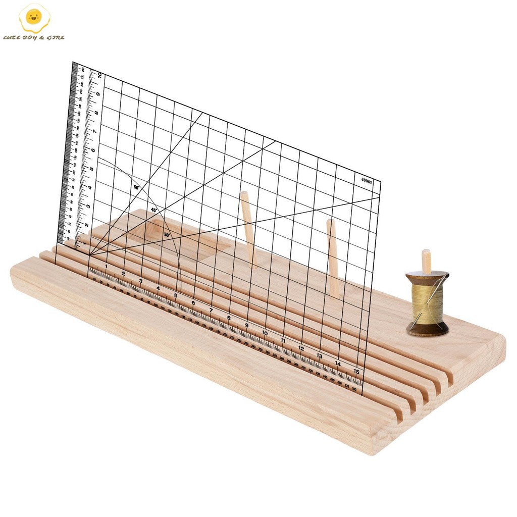 Quilting Ruler Rack 5 Slot Quilting Ruler Holder Nonslip Ruler Storage ...