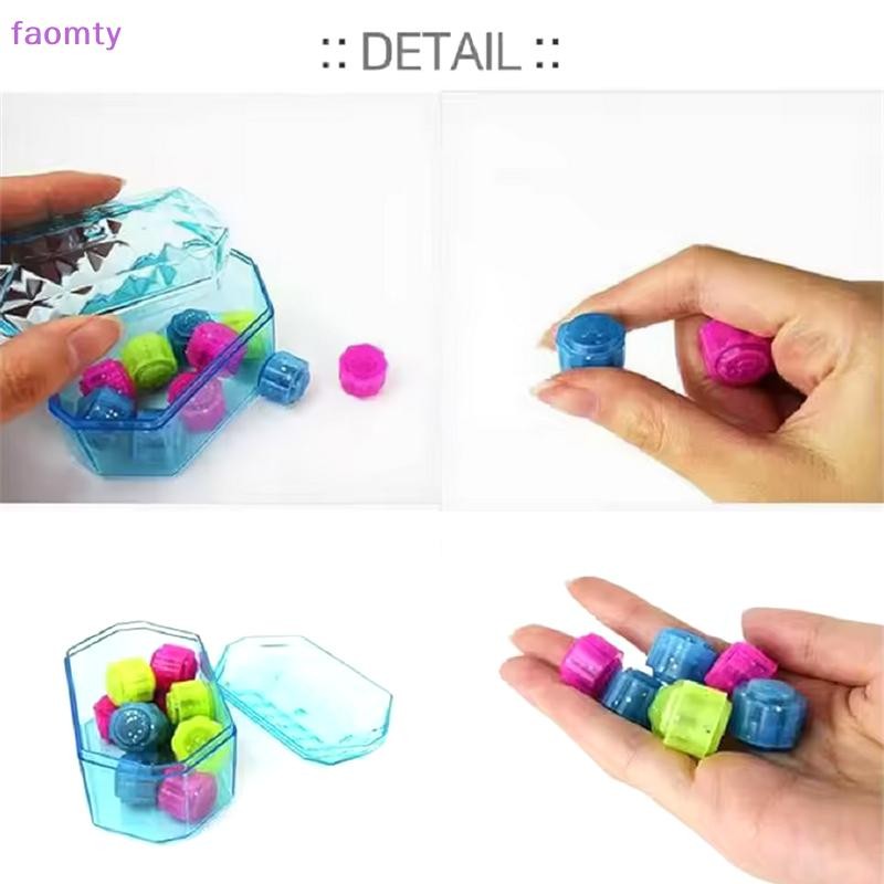 Famty แบบดั้งเดิมเล่นโยนลูกเต๋า, 12 ชิ้น Gonggi Jack Stone Pebbles ชุด ...