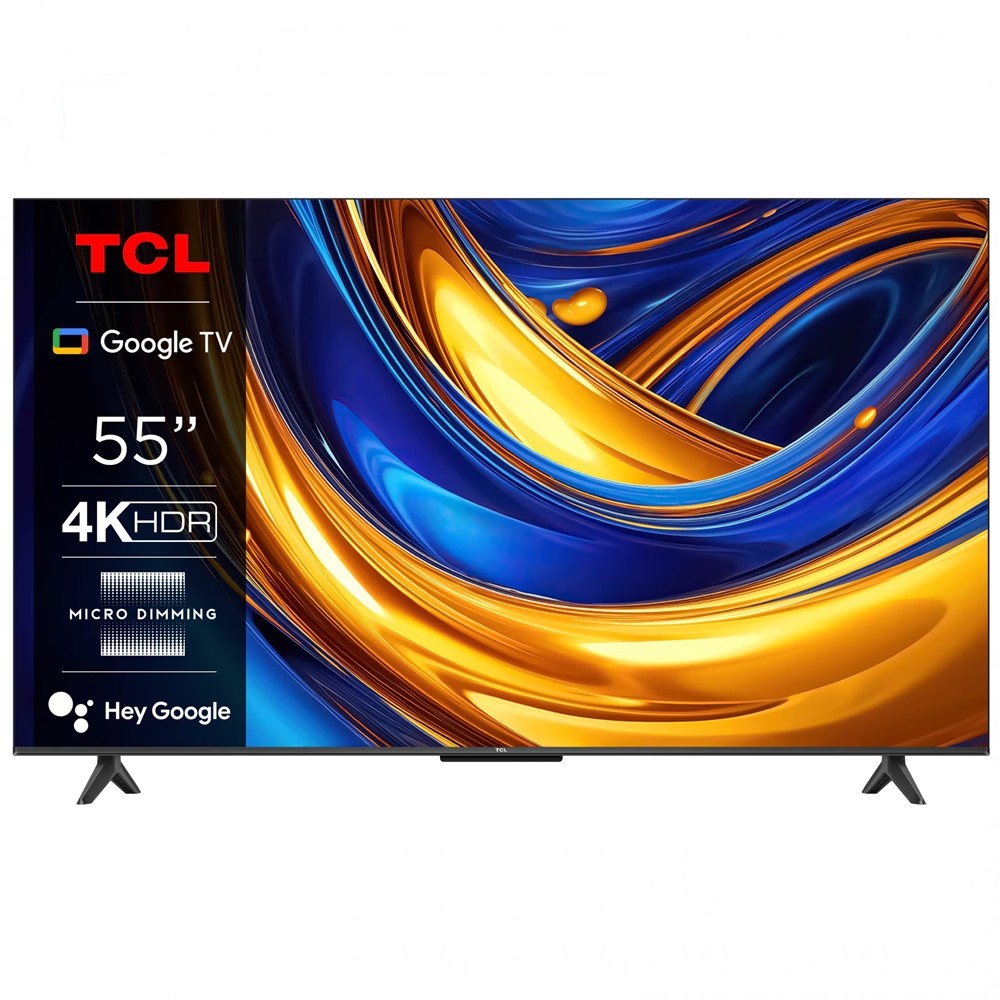 TCL ทีวี 55P655 Google TV 55 นิ้ว 4K UHD LED | Shopee Thailand