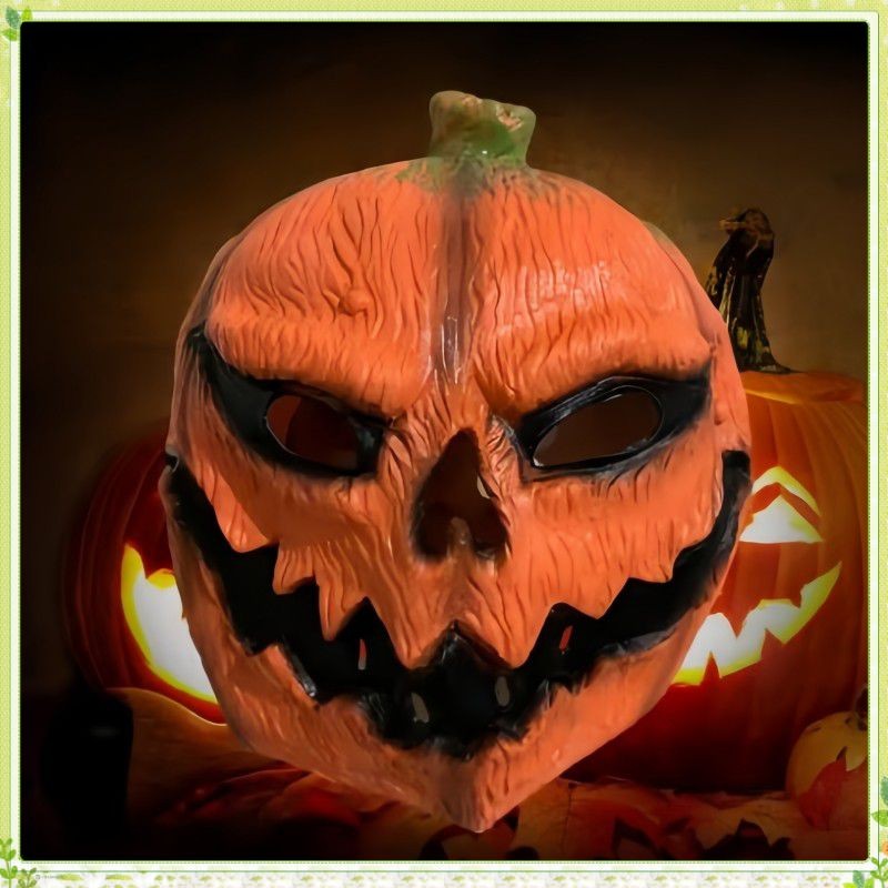 youngtime หน้ากากฮาโลวีน หน้ากากฟักทอง อุปกรณ์ประกอบฉากถ่ายรูปวันหยุด แฟนซี สร้างสรรค์ ปาร์ตี้ ...