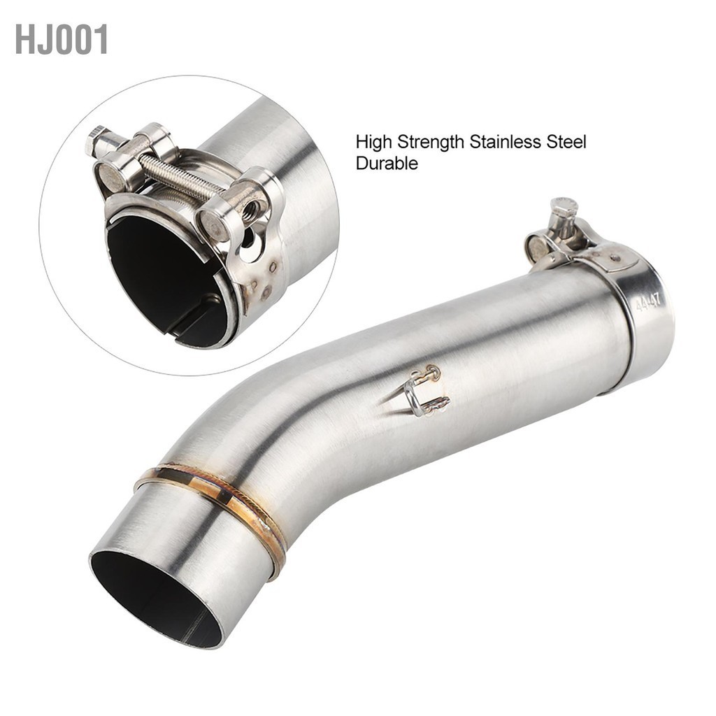 HJ001 การปรับเปลี่ยนรถจักรยานยนต์ท่อไอเสีย Vent Middle Link Pipe สำหรับ ...