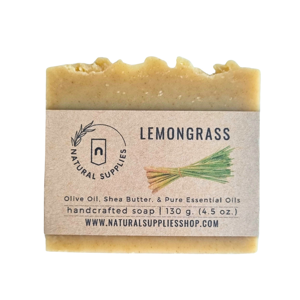 Lemongrass Natural Handmade Soap สบู่แฮนด์เมดธรรมชาติกลิ่นตะไคร้ - กลิ่นหอมจากน้ำมันหอมระเหยแท้ ...