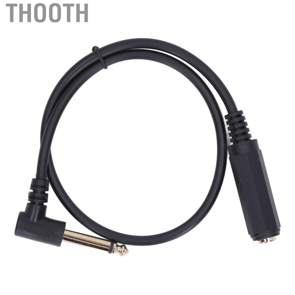 Thooth สายสเตอริโอโมโนส่วนต่อขยายการส่งสัญญาณที่มีประสิทธิภาพ /4 นิ้ว ...
