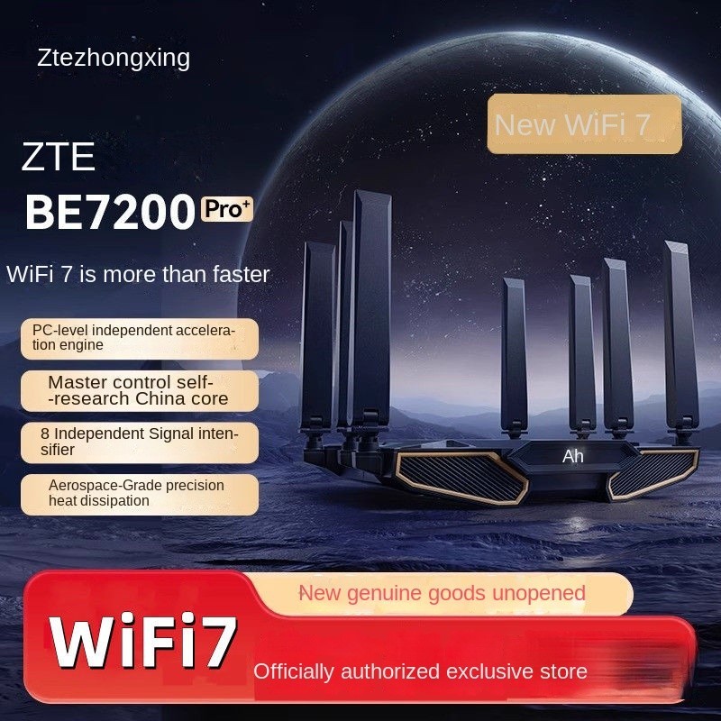 [WIFI7 Router ] ZTE BE7200Pro +Wireless Dual-Band Gigabit Home ความเร ็ ...