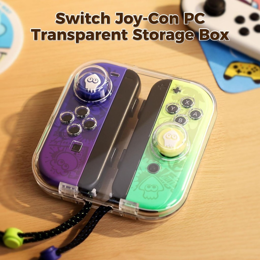Joy-con Storage Case ปิดแม่เหล็กสําหรับ Nintendo Switch / OLED Joy-Con ...