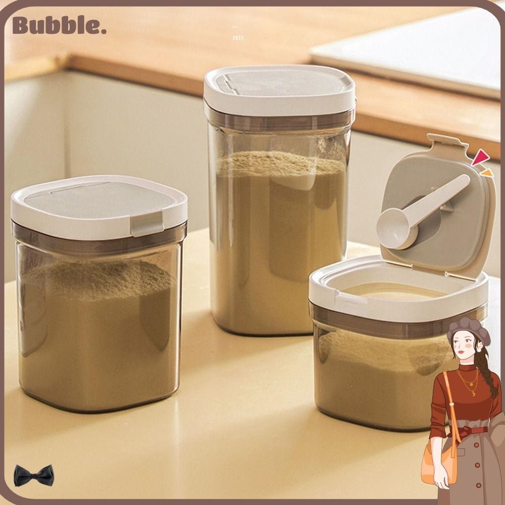 Bubble Milk Powder Jar Storage , Reusable BPA Free Airtight Container ...