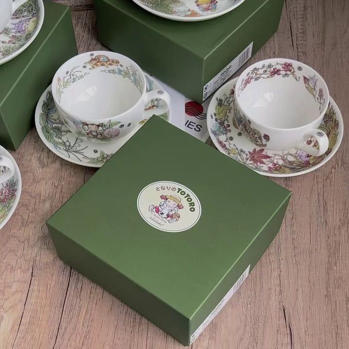 ญี่ปุ่น Noritake Zewu Hayao Miyazaki น่ารักเพื่อนบ้านของฉัน Totoro ...