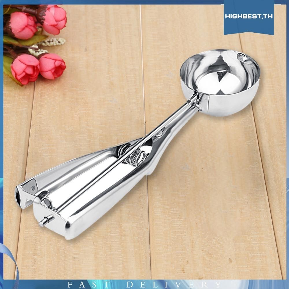 [Highbest.th] 1 ชิ้นไอศกรีม Mash Potato Scoop ด้ามจับช้อนสแตนเลส (4 ซม. ...