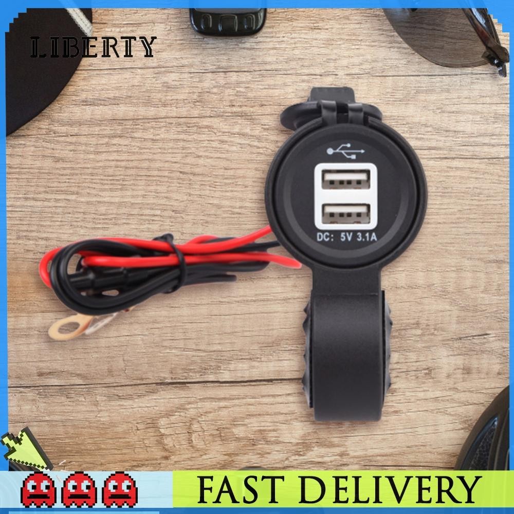 กันน้ํา ด้ามจับรถจักรยานยนต์ USB soc keto power เครื่องชาร์จโทรศัพท์ W/ 60 CM Line | Shopee Thailand