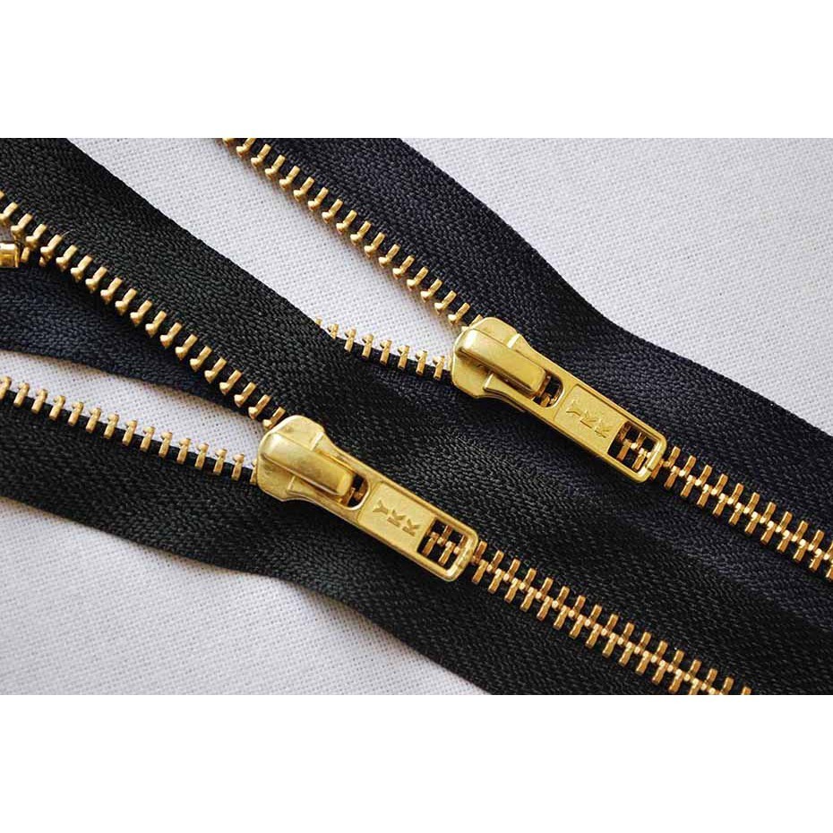 YKK Metal Jacket Zipper Gold RGOR 56 ต่อชิ้น | Shopee Thailand