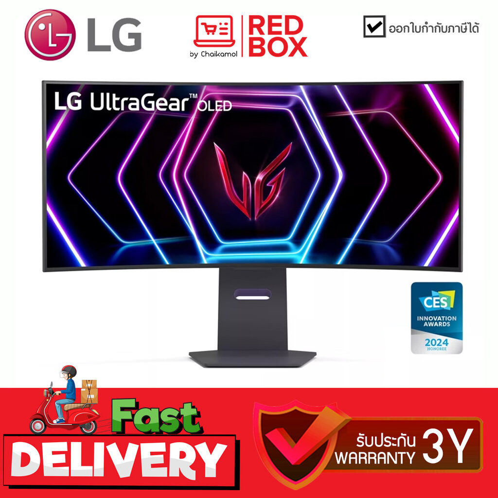 [เช็คสตอคก่อนสั่งซื้อ] LG Gaming Monitor OLED จอมอนิเตอร์ จอโค้ง 39GS95QE ขนาด 39" UltraGear 240 ...