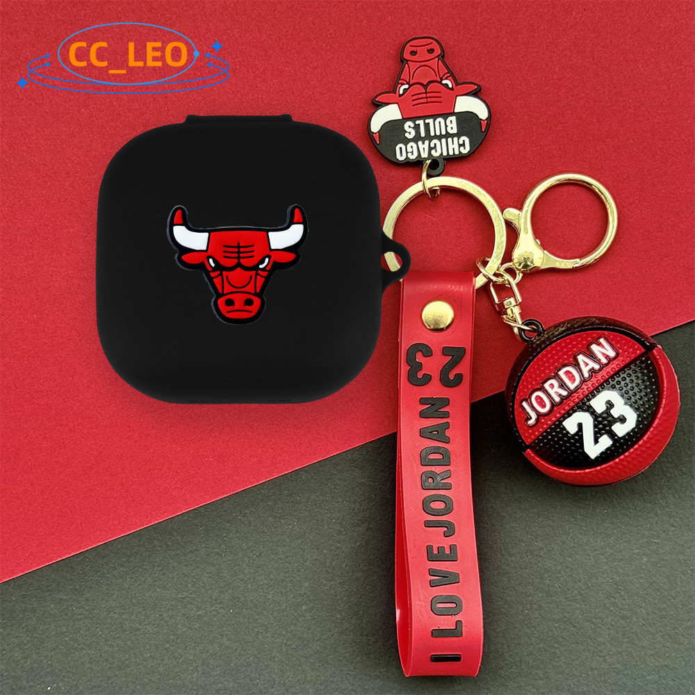 For Nothing Ear (a) Case Cartoon Soccer Basketball Keychain Pendant ...