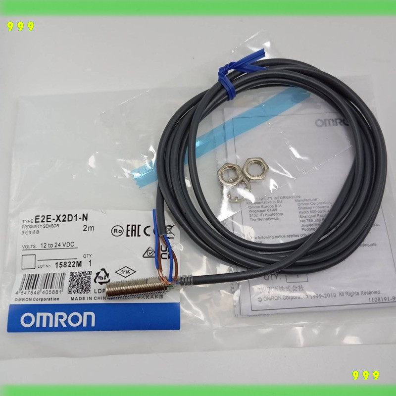 E2E-X2D1-N ล้างสต๊อก E2E-X2D1-N sensor เซ็นเซอร์ proximity 8M (2สาย NO ...