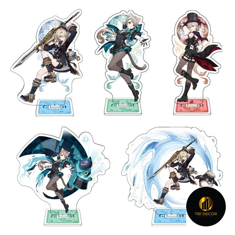 Genshin Impact Lynette Freminet Neuvillette Wriothesley Kaveh อะคริลิค ...