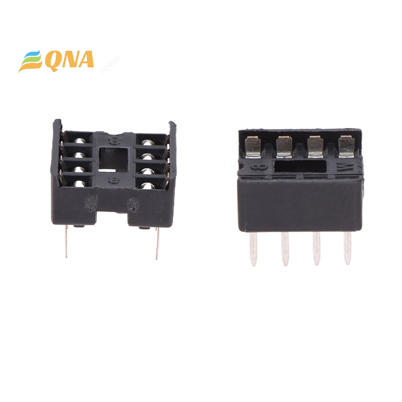 [QNA] 20 ชิ้น DIP-8PIC รอบรู 8 Pins 2.54 มม.DIP DIP8 IC ซ็อกเก็ต ...
