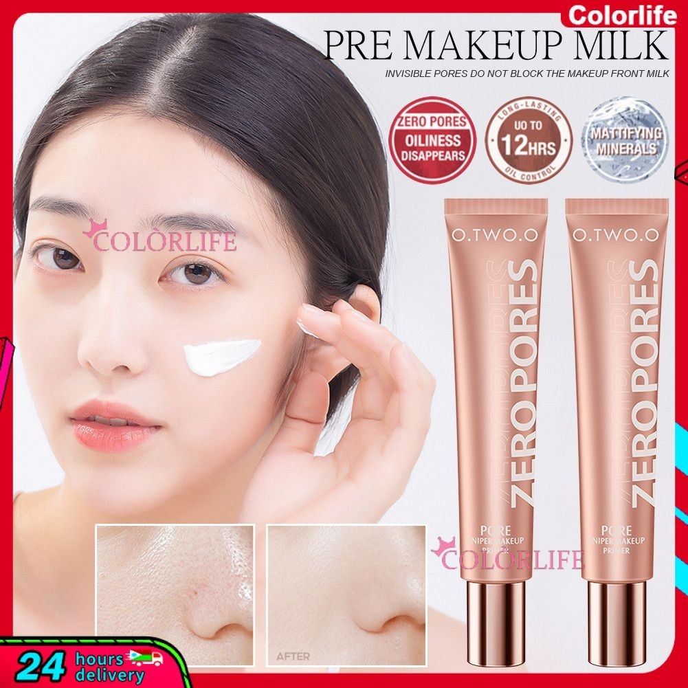 O.two.o 2 ชิ ้ นชุด Poreless Primer แต ่ งหน ้ าฐาน Primer คอนซีลเลอร ์ ...