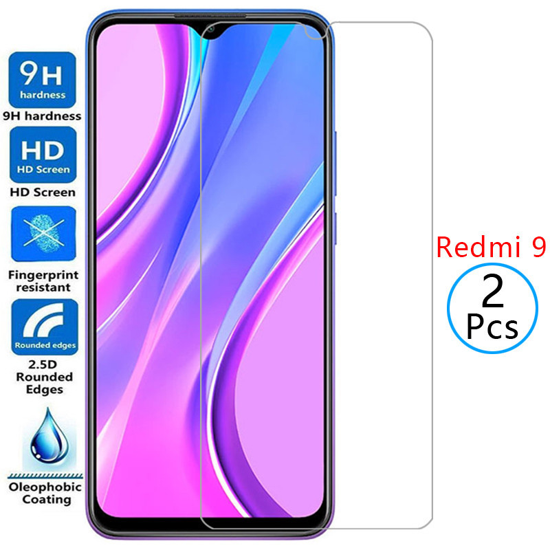 กระจกนิรภัยสําหรับ xiaomi redmi 9 กระจกนิรภัยป้องกันหน้าจอบน redmi9 ...