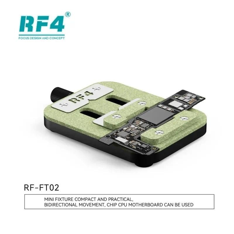 Rf4 RF-FT02 Universal PCB ชิปติดตั้ง Mini Precision เมนบอร์ด IC ชิปผู้ถือปรับ Clamp ชิป IC BGA ...