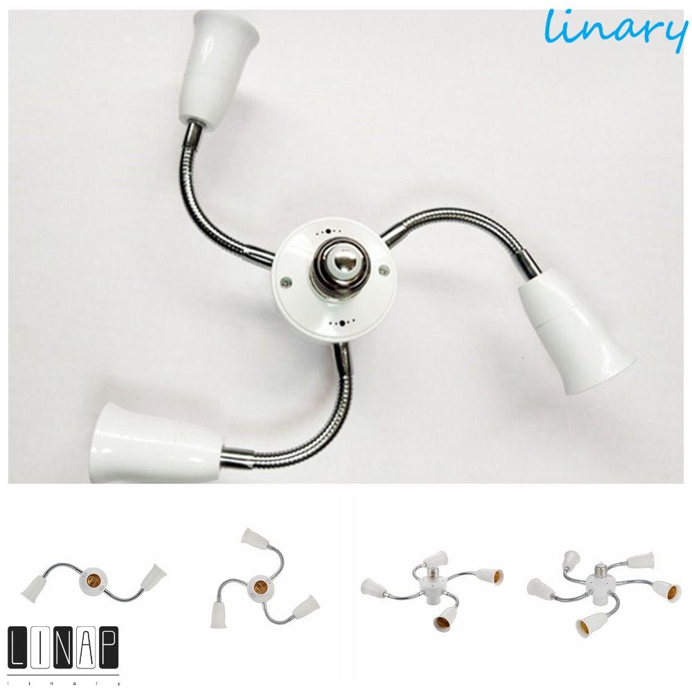 Culinaryhv E27 Light Socket Splitter, E27 ถึง E27 ยืดหยุ่น E27 ผู้ถือโคมไฟ Converter, อุปกรณ์ ...