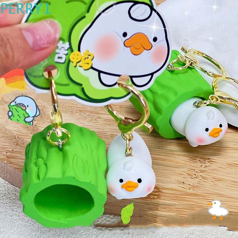 Perry 2 ชิ้น/เซ็ตพวงกุญแจหมี,แม่เหล็ก Capybara การ์ตูนสัตว์ Key แหวน ...