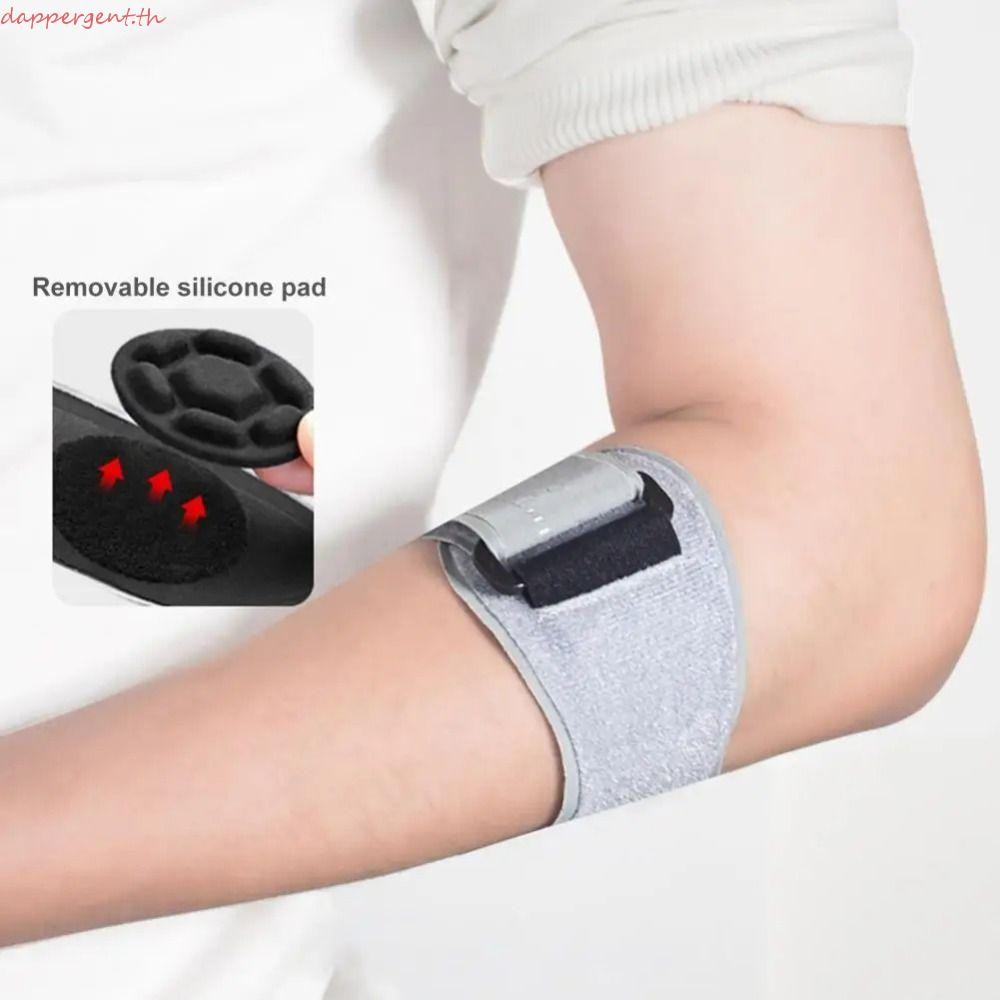 Dappergent ปลอกข้อศอก,การบีบอัดแบบปรับได้กีฬาข้อศอกป้องกัน,Tendinitis สวมใส่ทุกวันวงแขนแผ่น ...