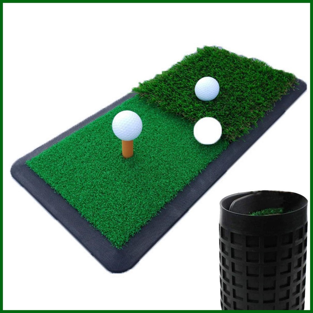 Golf Practice Hitting Pad 7.87x19.29 นิ้ว Chipping Practice Mat ...