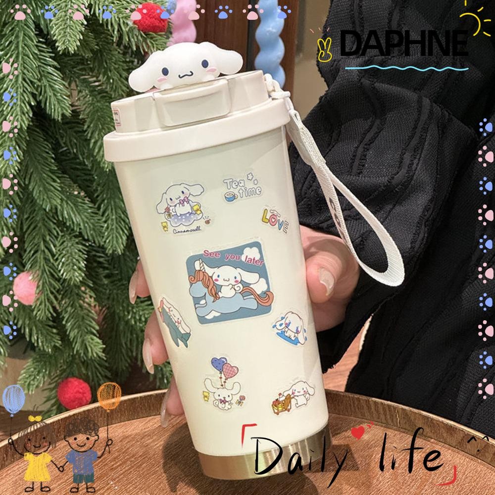 Daphne Hello Kitty ถ้วยกาแฟ, ถ้วยเก็บความร้อนการ์ตูน Cinnamoroll ขนาด ...