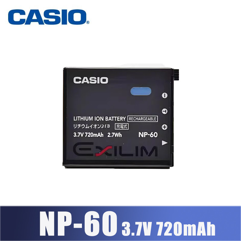 แบตเตอรี่ Casio NP-60 สำหรับกล้อง CCD EX-S10 S12 Z29 Z20 Z80 Z90 | Shopee Thailand