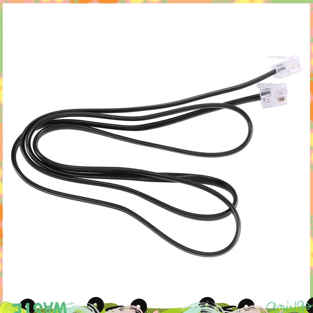 Rj11 6P4C สายสายโทรศัพท์ ADSL Modem candlered | Shopee Thailand