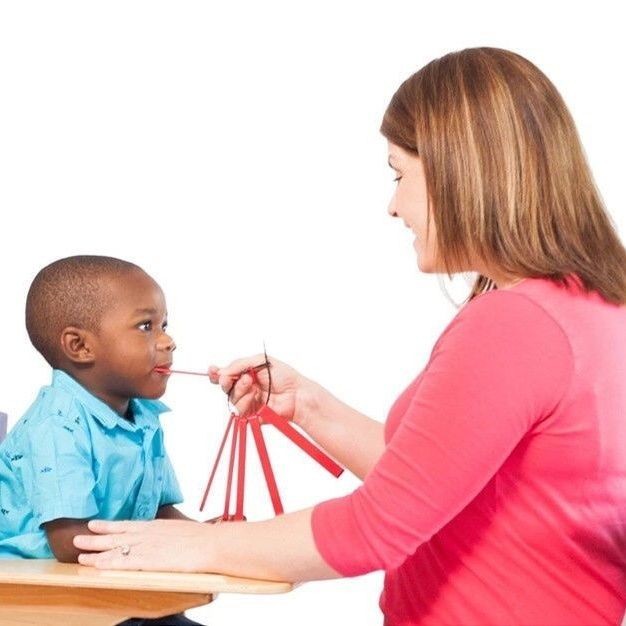 New Product#Red Teether Row Stick Grading Mouth Muscle Training ...