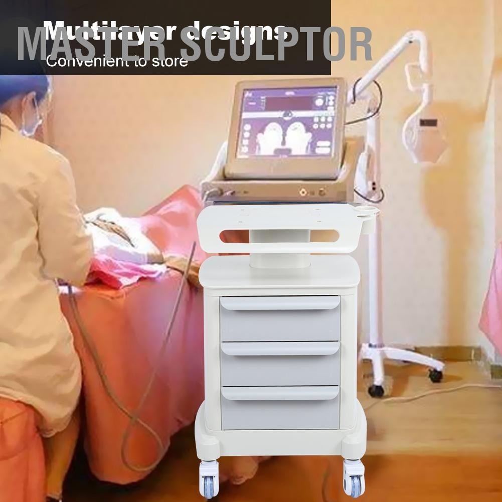 Master Sculptor รถเข็นร้านเสริมสวยสามชั้นรถเข็นเครื่องมือความงามสปา ...