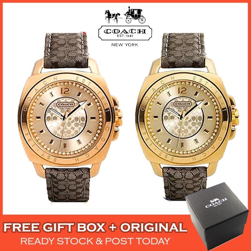 [ รับประกันต ้ นฉบับและ 2 ปี ] Coach Mini Boyfriend Leather Ladies ...