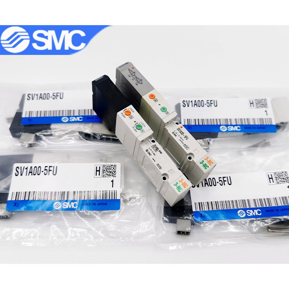 Smc Solenoid Valve SV1100/1200/1300/1400-5FU SV2100/SV2200-5FUD SV1A00 | Shopee Thailand