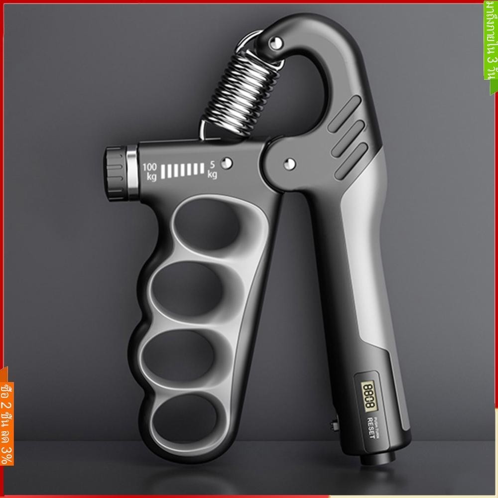 5-100 KG ปรับ Hand Grip Strengthener Hand Grip Trainer พร้อมเคาน์เตอร์ ...