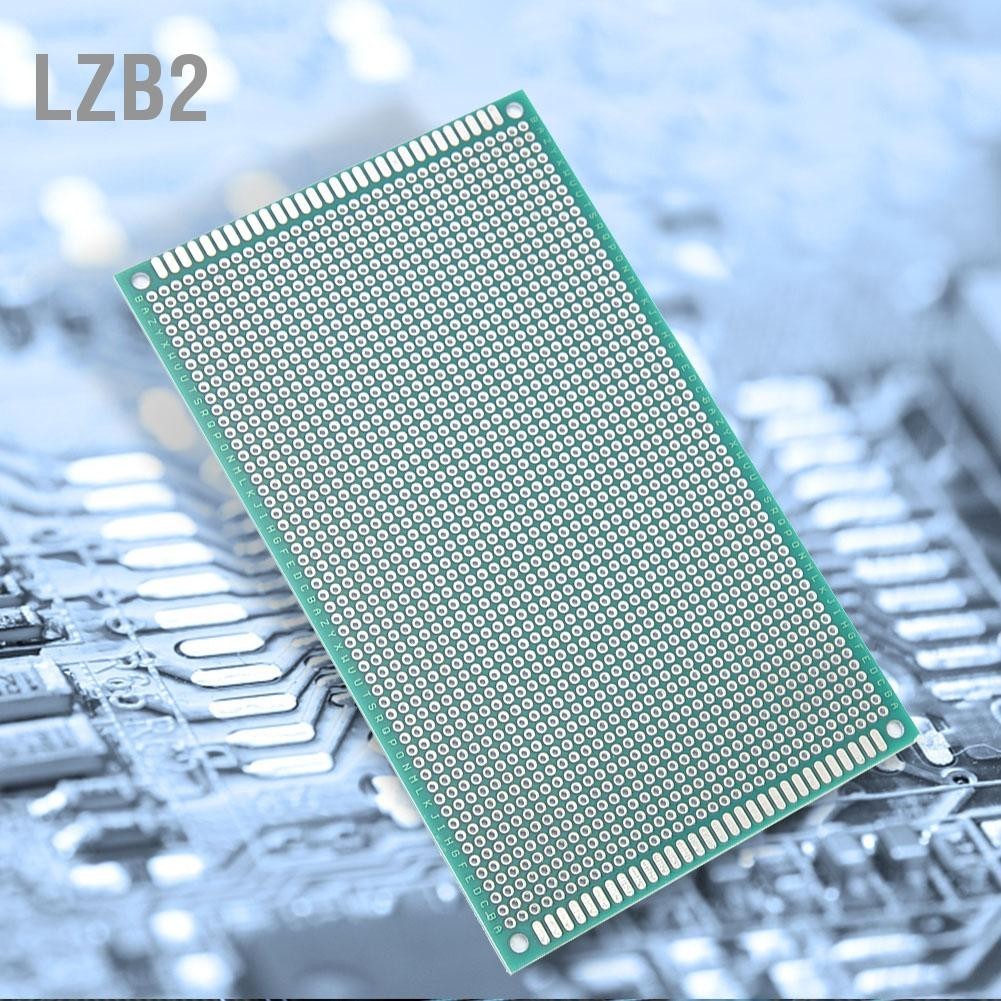 LZB2 10 ชิ้น 9x15 ซม. PCB ต้นแบบสองด้านกระป๋อง Breadboard Circuit Board | Shopee Thailand