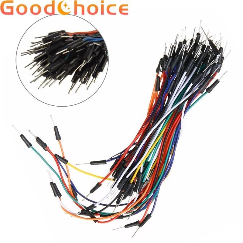 Wires For Arduino Breadboard Bread Male to Male Flexible Jumper 65/Set ...